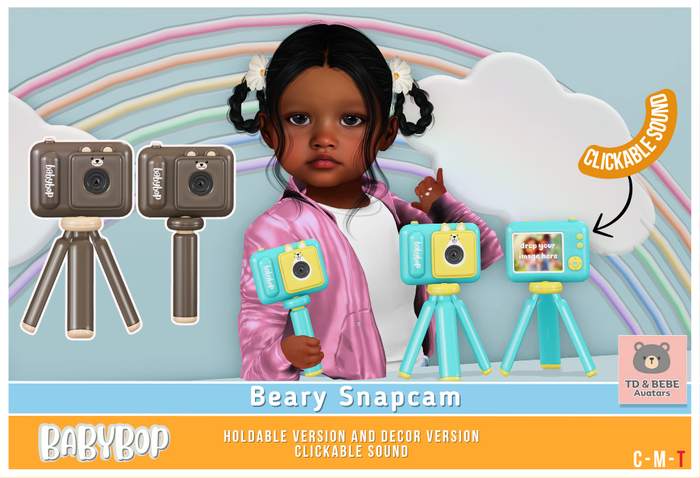 Second Life Marketplace - ::bb:: SnapCam Beary - Brown